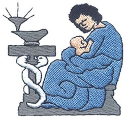 OB Gyn Embroidery Design | EmbroideryDesigns.com