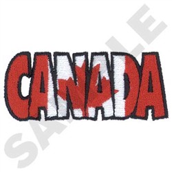 Canada Embroidery Design | EmbroideryDesigns.com