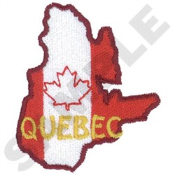 Quebec Embroidery Design | EmbroideryDesigns.com