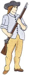 Minuteman Embroidery Design | EmbroideryDesigns.com