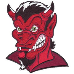 Devil Embroidery Design | EmbroideryDesigns.com
