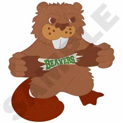Beavers Embroidery Design | EmbroideryDesigns.com