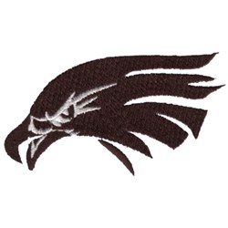 Hawk Head Embroidery Design | EmbroideryDesigns.com