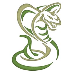 Cobra Embroidery Design | EmbroideryDesigns.com