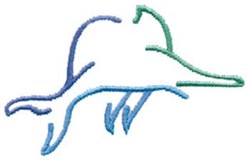 Sailfish Outline Embroidery Design | EmbroideryDesigns.com