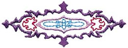 Oblong Design Embroidery Design | EmbroideryDesigns.com