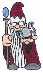 Wizard Embroidery Design | EmbroideryDesigns.com