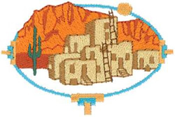 Pueblo Embroidery Design | EmbroideryDesigns.com