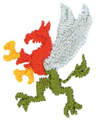 Griffin Embroidery Design | EmbroideryDesigns.com
