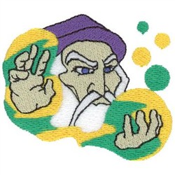 Wizard Embroidery Design | EmbroideryDesigns.com