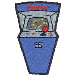 Video Game Embroidery Design | EmbroideryDesigns.com