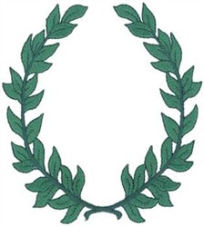 Wreath Embroidery Design | EmbroideryDesigns.com