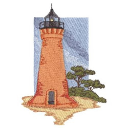 Round Island Embroidery Design | EmbroideryDesigns.com