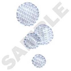 4 Bubbles Embroidery Design | EmbroideryDesigns.com