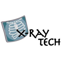 X-ray Tech Embroidery Design | EmbroideryDesigns.com