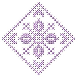 Cross Stitch Diamond Embroidery Design | EmbroideryDesigns.com