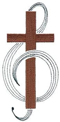 Choir Cross Embroidery Design | EmbroideryDesigns.com