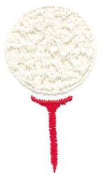 Golf Ball Embroidery Design | EmbroideryDesigns.com