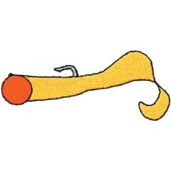 Soft Head Jig Lure Embroidery Design | EmbroideryDesigns.com