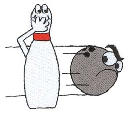 Gutterball Embroidery Design | EmbroideryDesigns.com