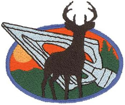 Bow Hunting Embroidery Design | EmbroideryDesigns.com