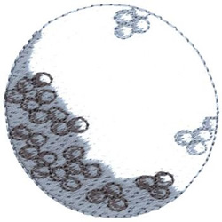 Golf Ball Embroidery Design | EmbroideryDesigns.com