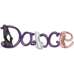 Dance Embroidery Design | EmbroideryDesigns.com