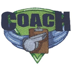 Coach Embroidery Design | EmbroideryDesigns.com