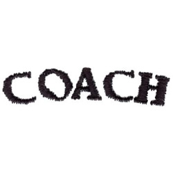Coach Embroidery Design | EmbroideryDesigns.com