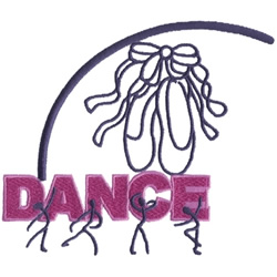 Dance Embroidery Design | EmbroideryDesigns.com