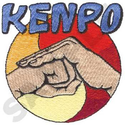 Kenpo Embroidery Design | EmbroideryDesigns.com