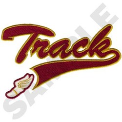 Track Embroidery Design | EmbroideryDesigns.com