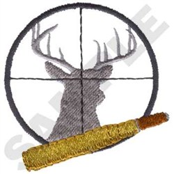 Deer Hunting Embroidery Design | EmbroideryDesigns.com