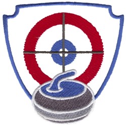 Curling Crest Embroidery Design | EmbroideryDesigns.com