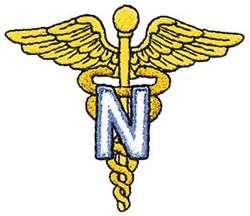 Army Nurse Embroidery Design | EmbroideryDesigns.com