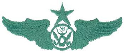 Senior Enlisted Member Embroidery Design | EmbroideryDesigns.com