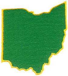 Ohio Embroidery Design | EmbroideryDesigns.com