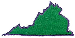 Virginia Embroidery Design | EmbroideryDesigns.com