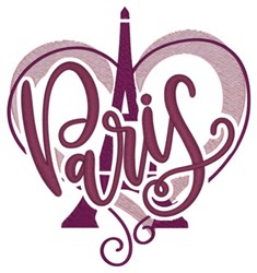 Paris Embroidery Design | EmbroideryDesigns.com