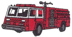 Fire Engine Embroidery Design | EmbroideryDesigns.com