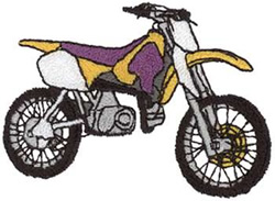 Motocross Embroidery Design | EmbroideryDesigns.com