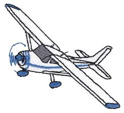 Airplane Embroidery Design | EmbroideryDesigns.com