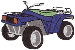 ATV Embroidery Design | EmbroideryDesigns.com