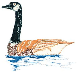 Goose Embroidery Design | EmbroideryDesigns.com