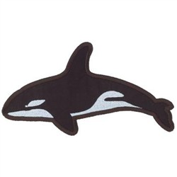 Orca Applique Embroidery Design | EmbroideryDesigns.com