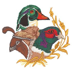 Fowl Embroidery Design | EmbroideryDesigns.com