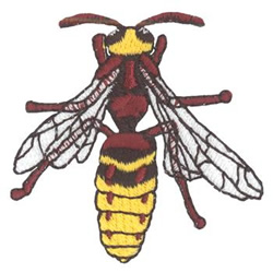 Hornet Embroidery Design | EmbroideryDesigns.com