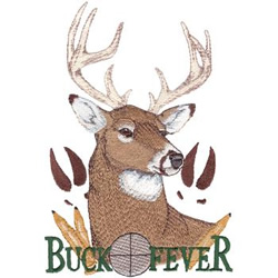 Buck Fever Embroidery Design | EmbroideryDesigns.com