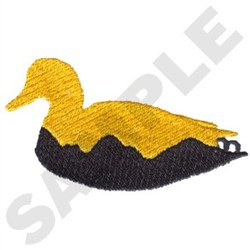 Duck Embroidery Design | EmbroideryDesigns.com