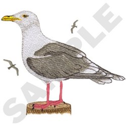 Seagull Embroidery Design | EmbroideryDesigns.com